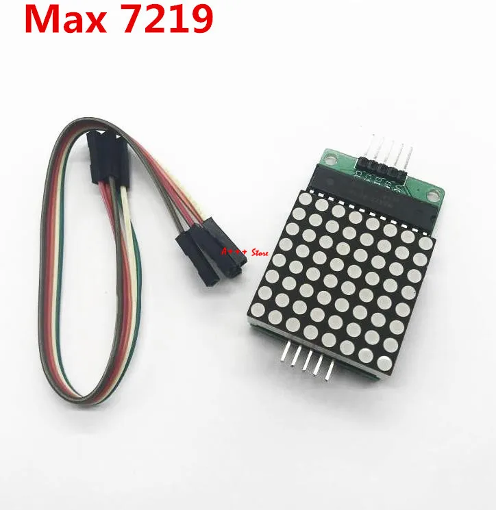 5max7219 도트 Led 매트릭스 모듈 Arduino 5v 인터페이스 모듈 용 Mcu Led 디스플레이 제어 모듈 88