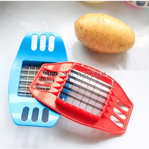 20pcs/Lot Potato Cut Strips Vegetable Fruit Tools Fry Cutter Stainless ...