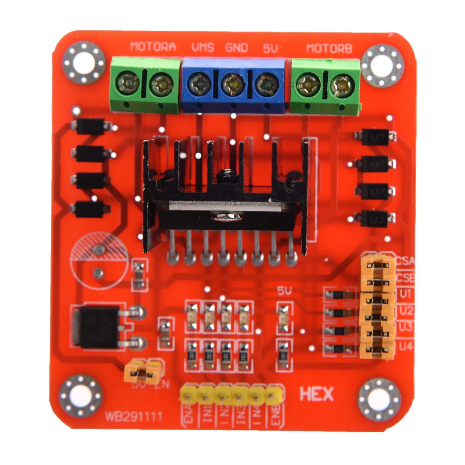 L298N Dual H Bridge Motor Driver Controller Board Module|motor driver ...