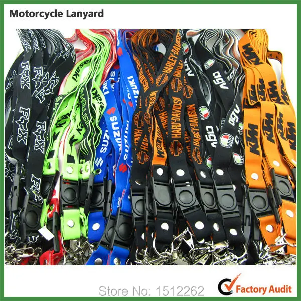 10pcs/lot Detachable Id Card Lanyard Neck Strap Key Chain Sport Medal ...