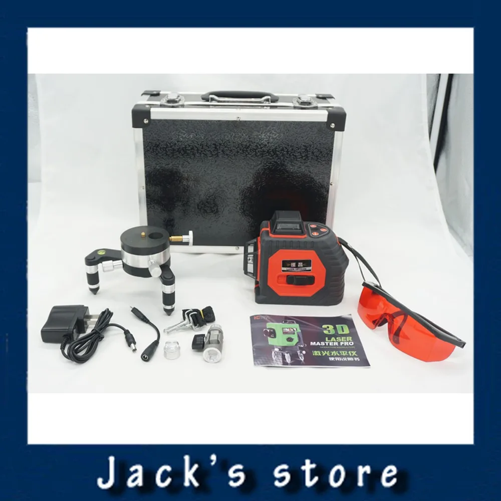 3D Laser Level ,12 Line with Slash Function 360 Rotary Self Leveling ...