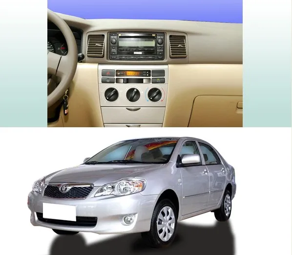 AHHDMCL Car Fascias Stereo Audio Panel Navigation Frame Dash Kit For ...