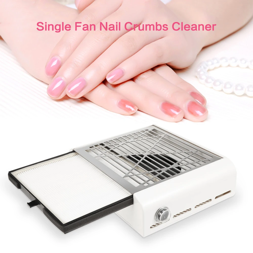 Nail Supplies Powerful Nail Dust Collector,Lumcrissy 60W Vacuum Fan ...