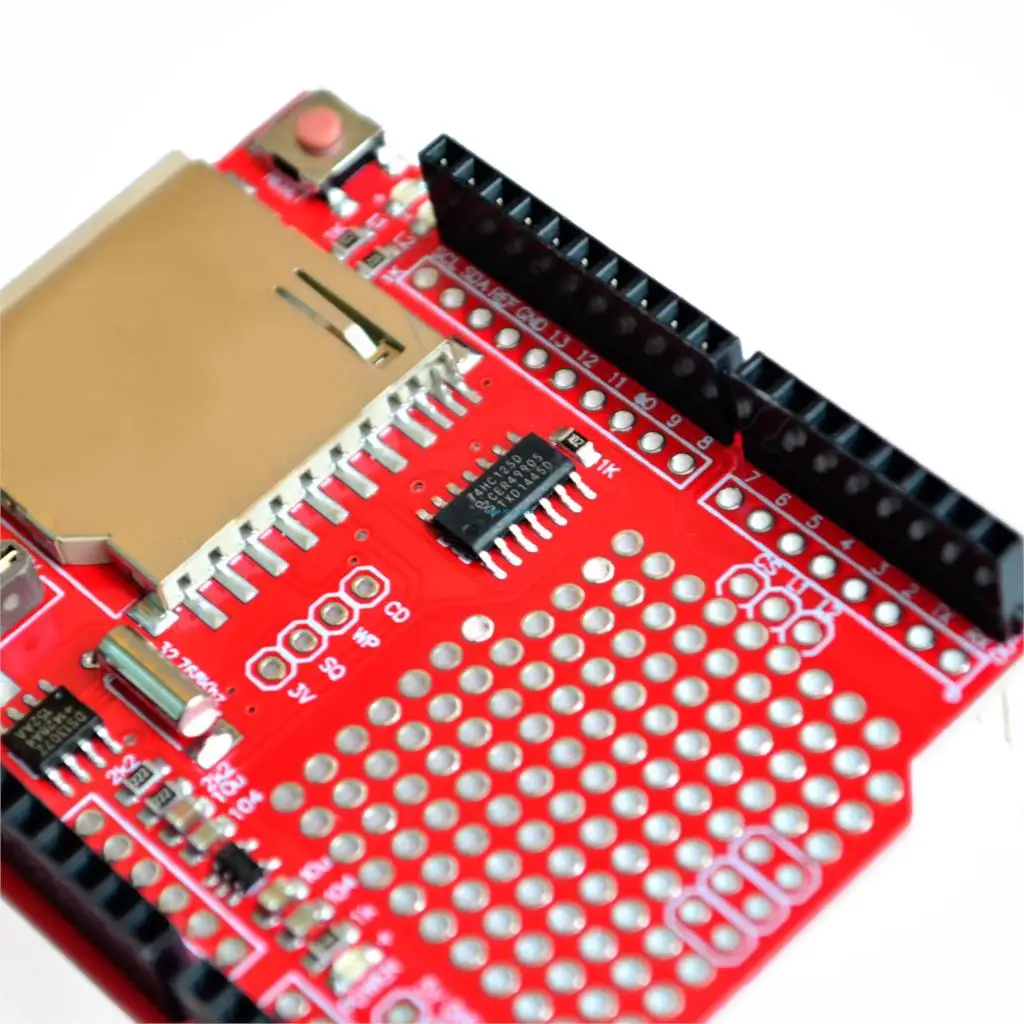 New Data Module Logging Shield SD Card Data Recorder Shield V1.0 For ...