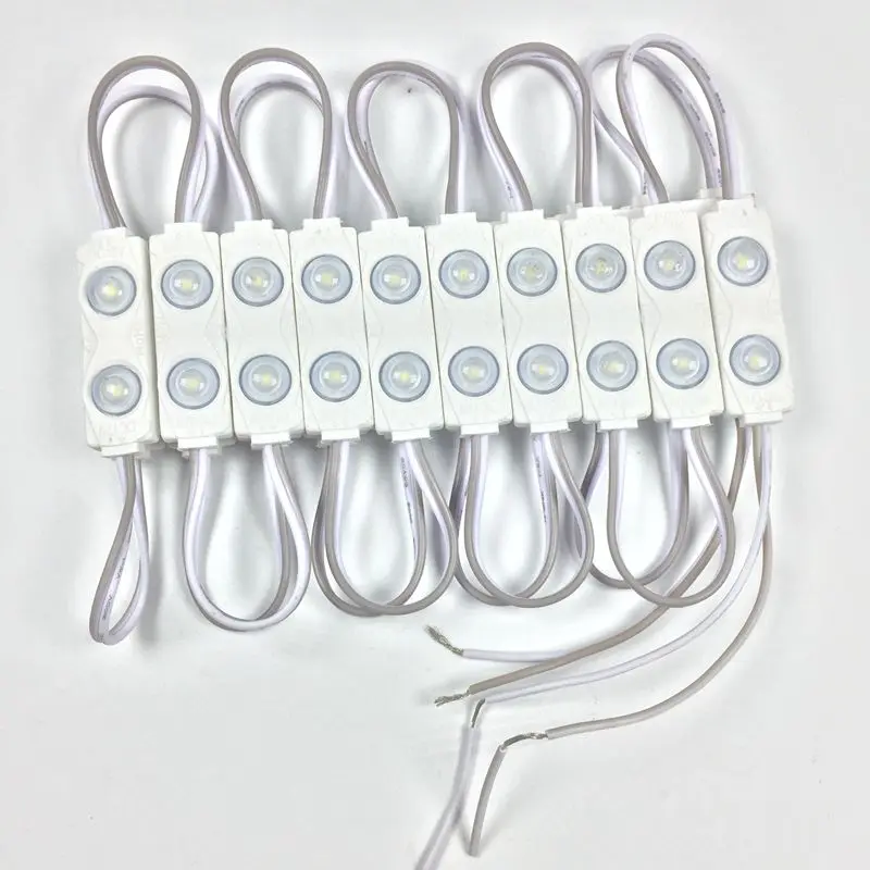 20pcs/lot DC 12V 2835 1.2W Injection molding Modules waterproof led ...