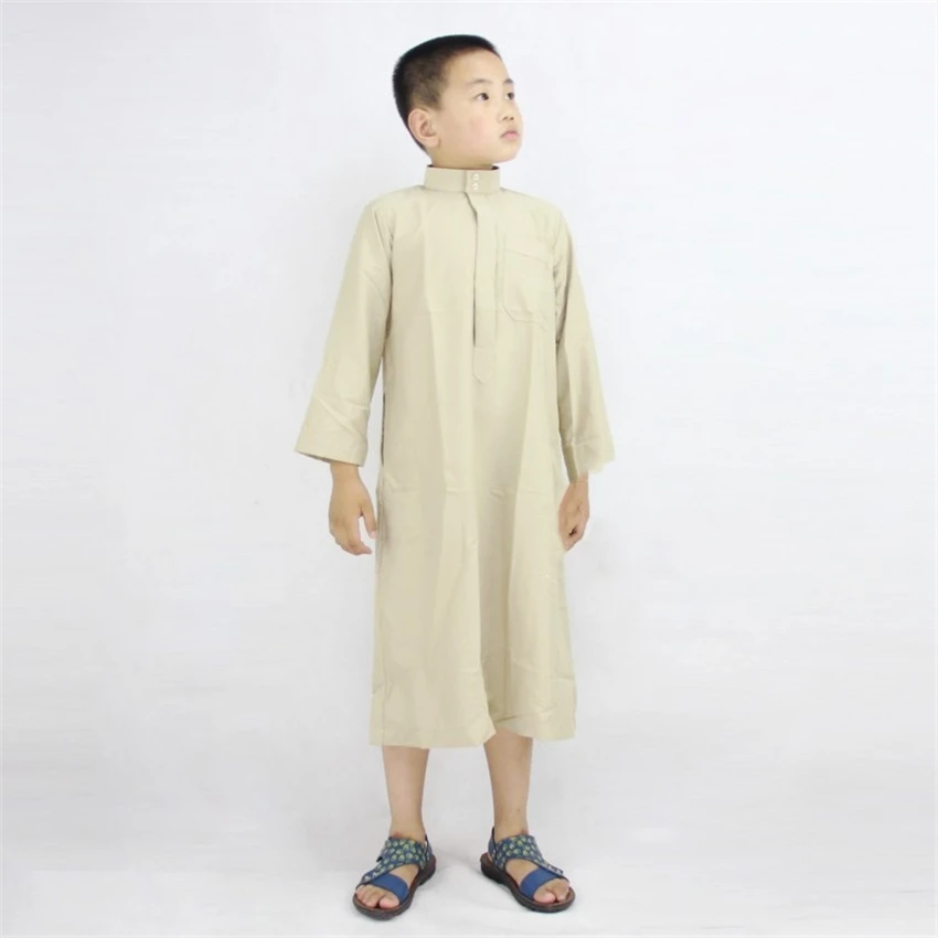Children Islamic Clothing for Boys Jubba Thobe Muslim Boy Costume Robes ...