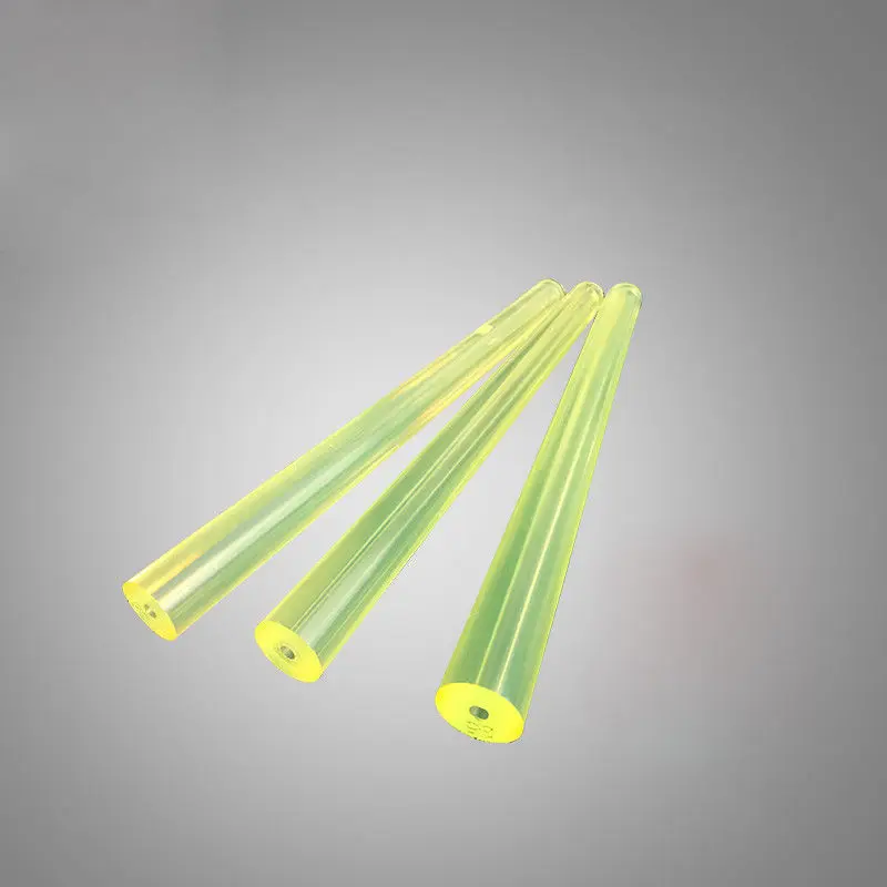 500mm length PU nylon rods sticks Hollow Elastic Polyurethane rod stick ...