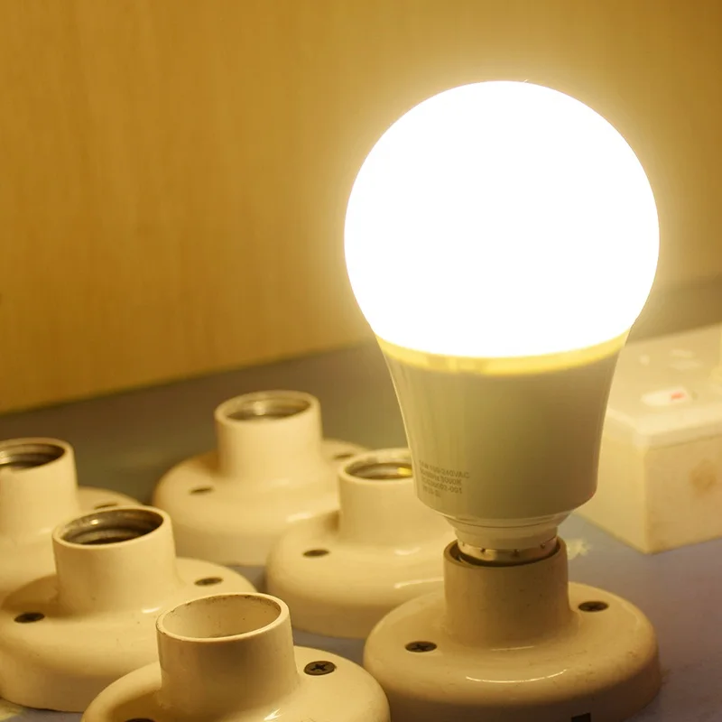E27 LED Lamp Bulbs 100V 240V White / Warm Light Energy Saving Bright 4 ...
