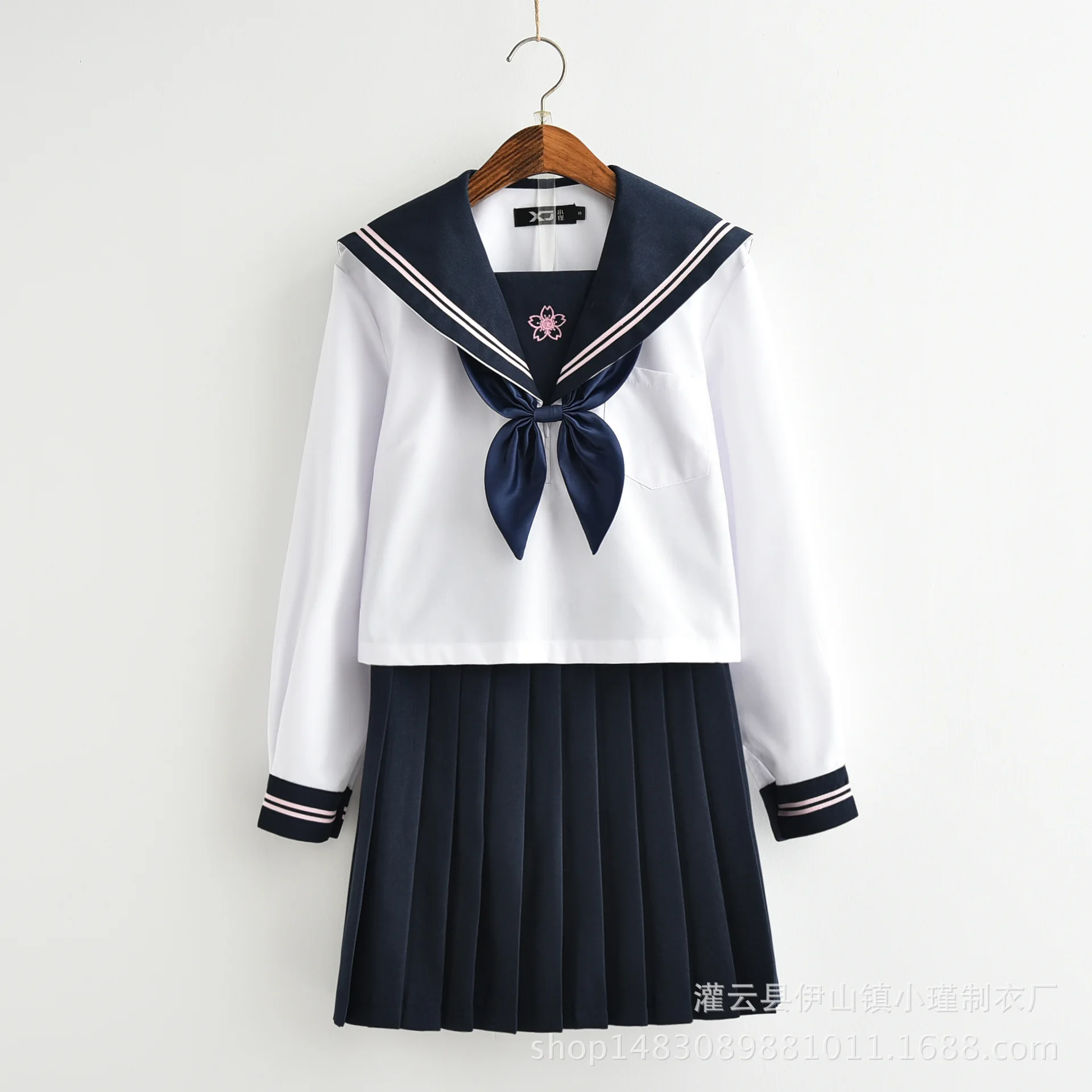Sailor Suit School Uniform Long Sleeve Sets Jk School Uniforms For ...