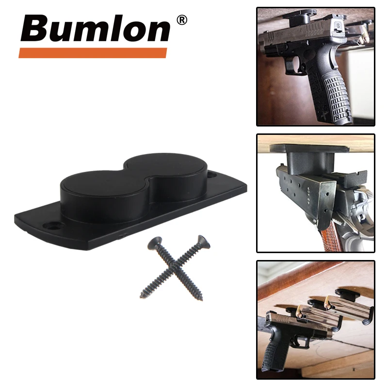 Magnetic Gun Mount Hidden Case Holder Multiple Gun Magnet Concealed ...