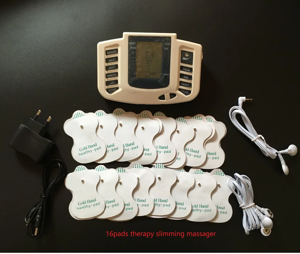 Electrical Stimulator Full Body Relax Muscle Therapy Massager Massage Pulse Tens Acupuncture