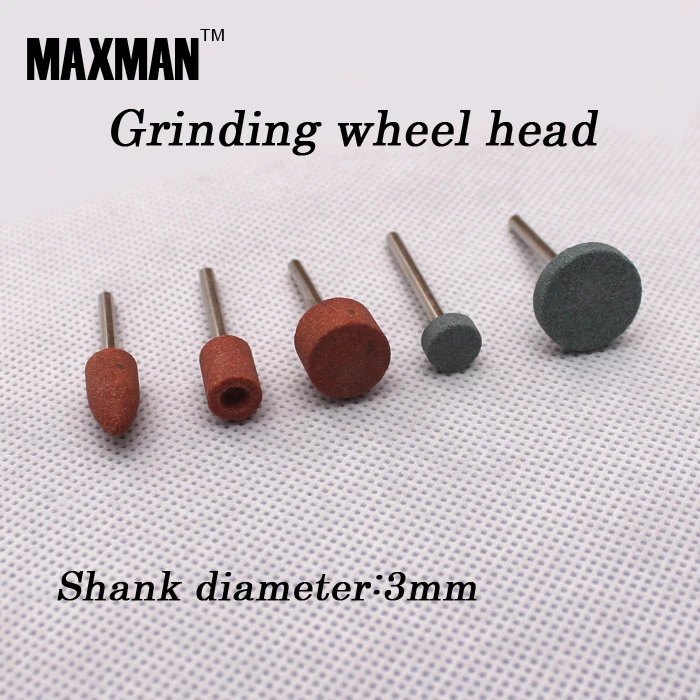 3mm Shank Diameter Grinding Wheel Head for DIY Grinding/Polishing Wood ...