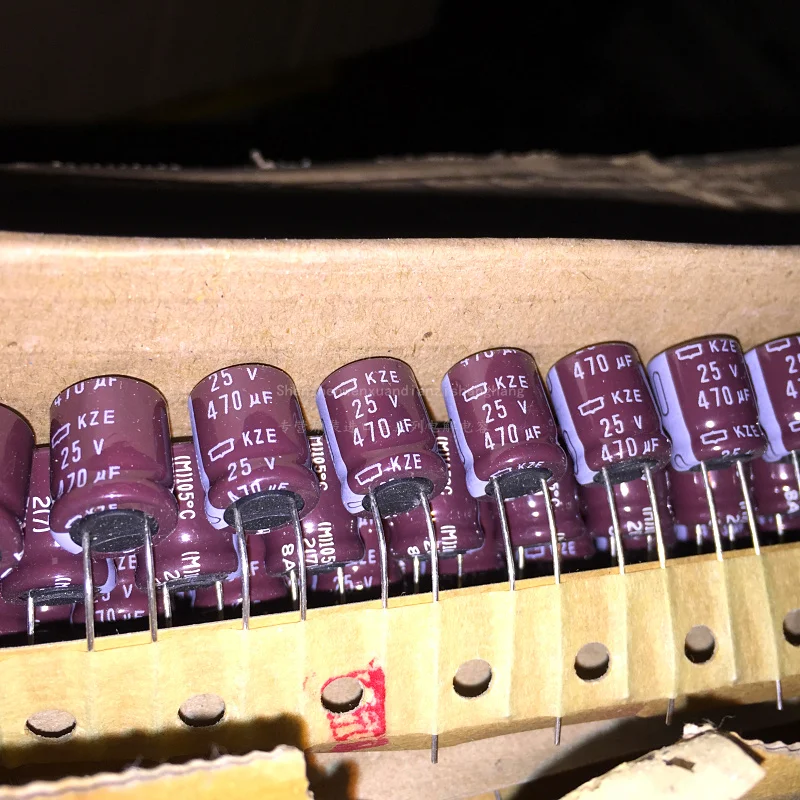 Probador electrolítico de aluminio, 10 Uds./25 uds./30 Uds., 470uF, 25V ...