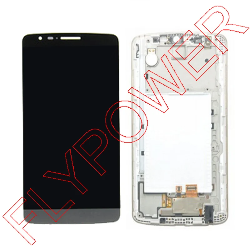 Para LG G3 Stylus D690 Display LCD com Touch Screen Digitador com Frame ...