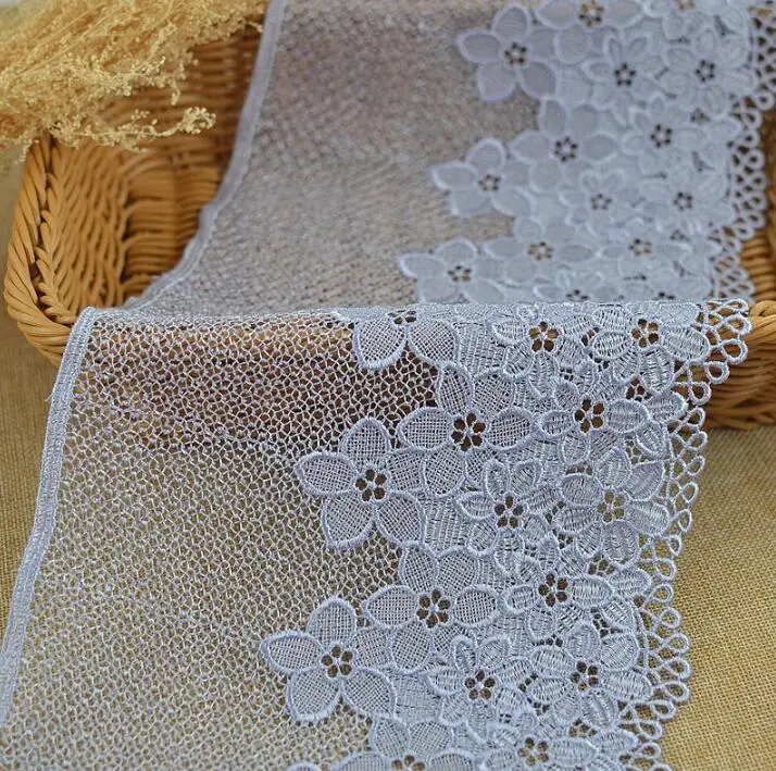 1 Meter Polyester Sexy Luxury Wide Lace Trim Embroidered Lace Venice ...