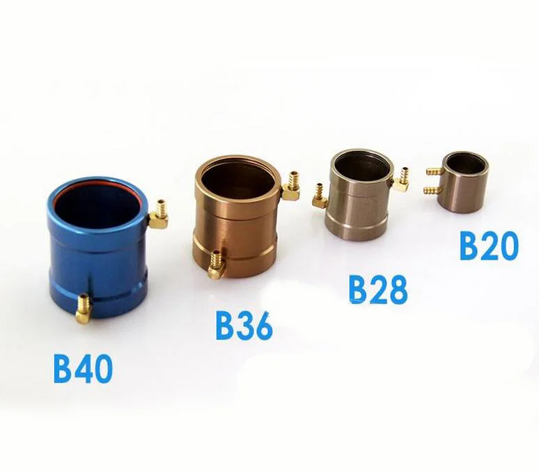 Free Shipping Aluminum Alloy water cooling jacket water cooled tube ...