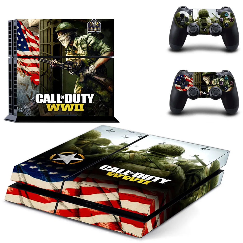 Call of Duty WWII PS4 Skin Sticker - ConsoleSkins.co