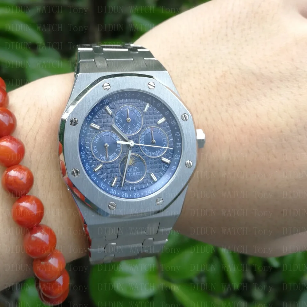 ⌚️ new DIDUN Watch Men Top Brand Luxury Automatic Mechanical Watch Military Business 2019 Male ...