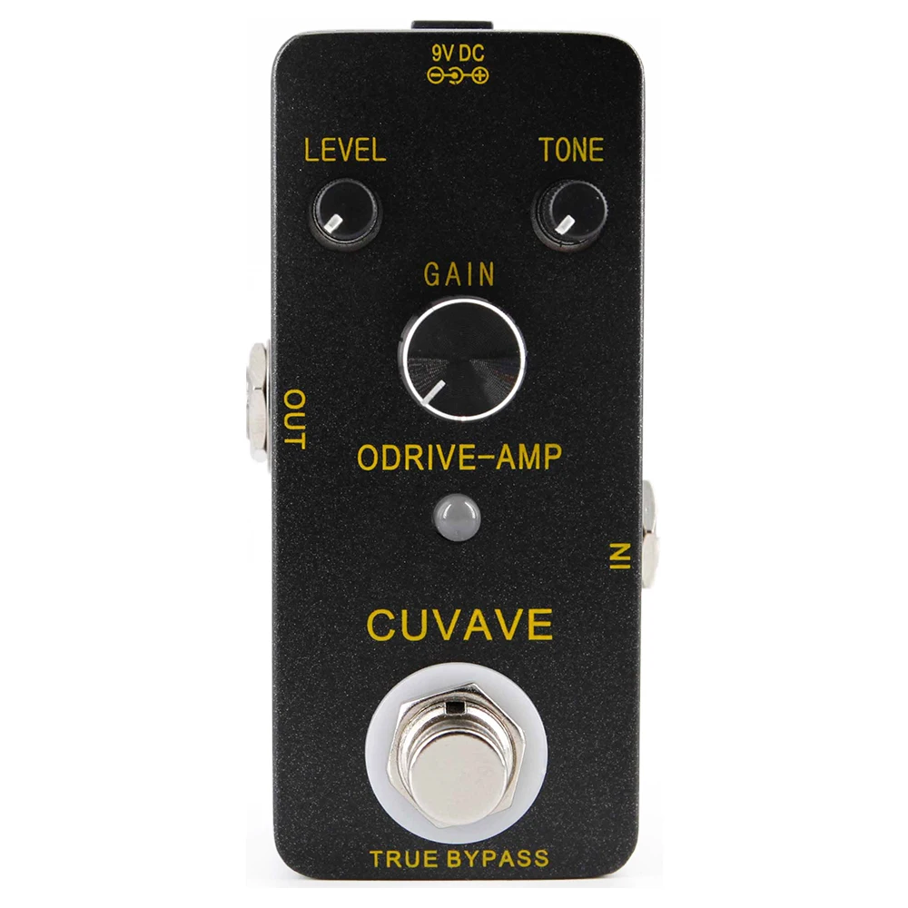 CUVAVE Pedal de efectos de guitarra Overdrive ODRIVE AMP, 1970 's, tubo ...
