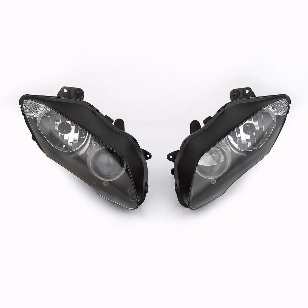 Motorcycle A Pair Front Headlight Head Light Fits for YAMAHA YZF R1 YZF ...