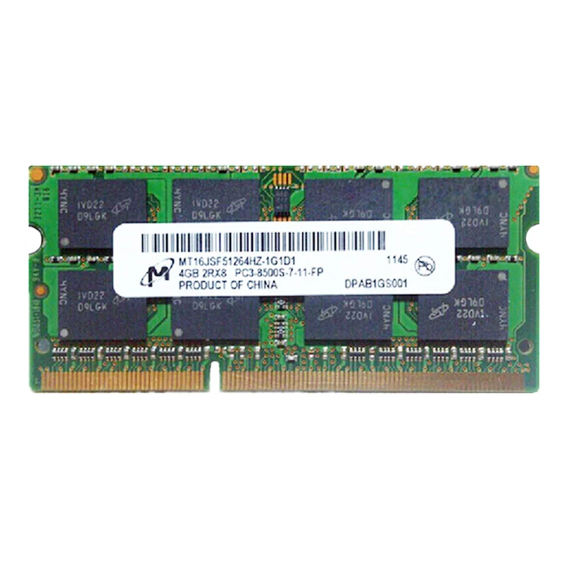 Micron Brand RAMs Memoria RAM DDR3 RAM 2GB/4GB Laptop/Notebook Computer ...