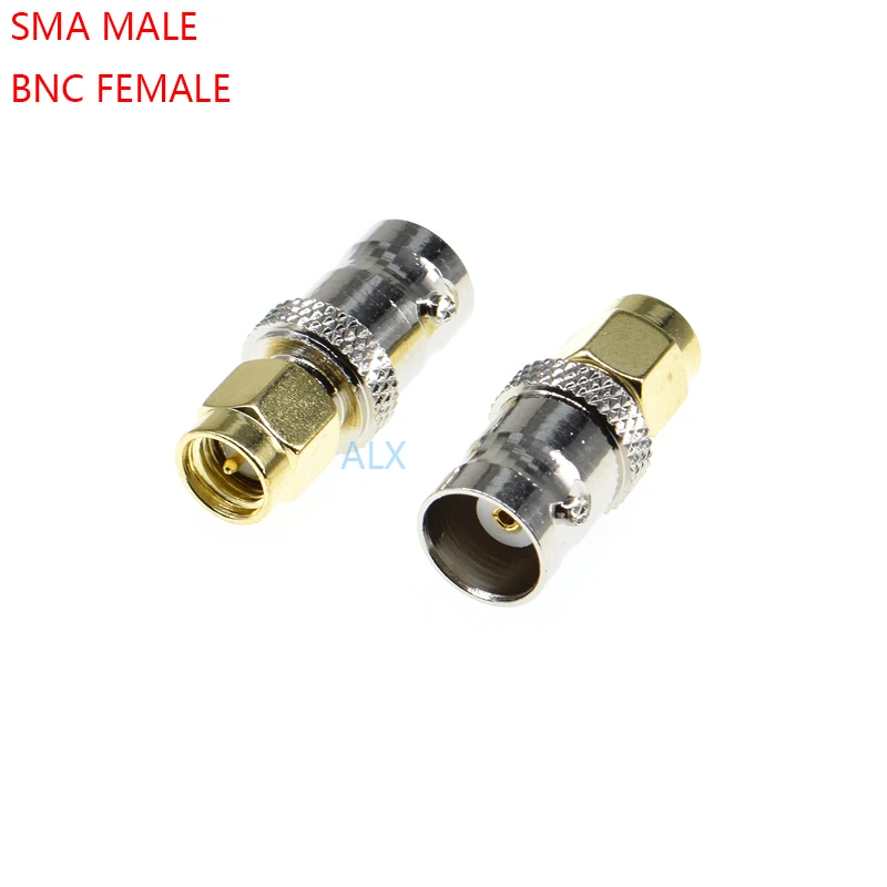 5PCS SMA MALE PLUG TO BNC FEMALE jack RF adapter Radio Antenna ...