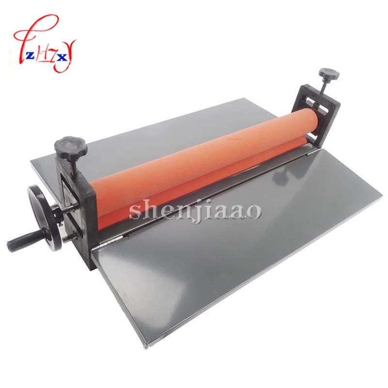 NEW-Heavy-25-Manual-Laminating-Machine-Photo-Vinyl-Protect-Rubber-Cold ...