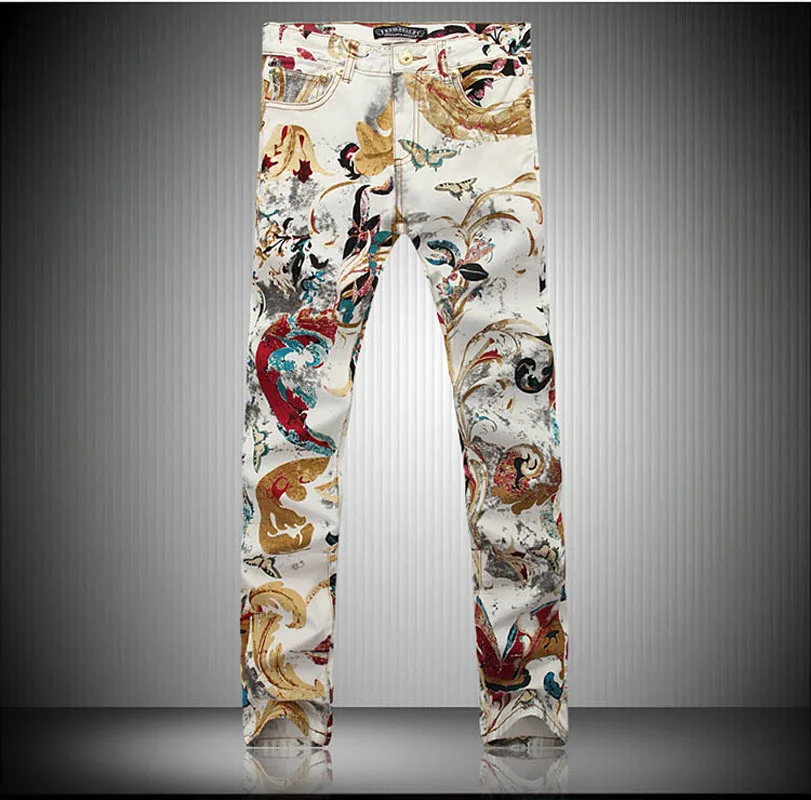 Jeansian Mens Designer Jeans Man Fashion Style Pattern Skinny Slim Wild ...