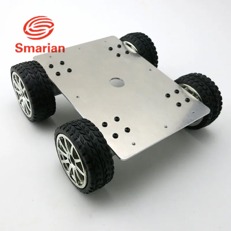 Official-smarian-4WD-Car-Tracking-Robot-Smart-Car-4-Wheel-Drive-Chassis ...