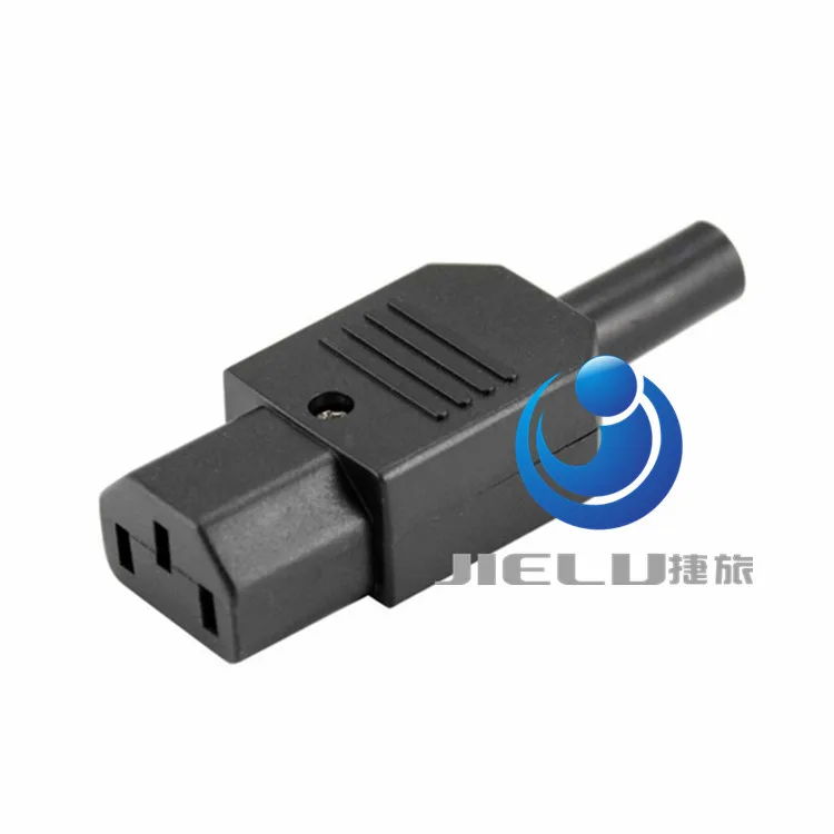 High Power IEC C13 Connector Rewirable C13 Male Power Plug Connector 3 ...