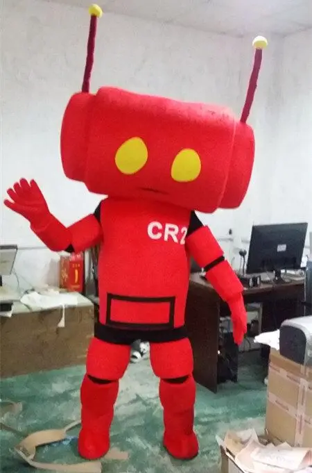 Robot Mascot Costume Alienware Halloween Party Fancy Cosplay Dress ...