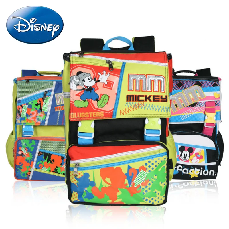 2018 Disney Kids Backpack Minnie Girl School Bags Cartoon Children ...