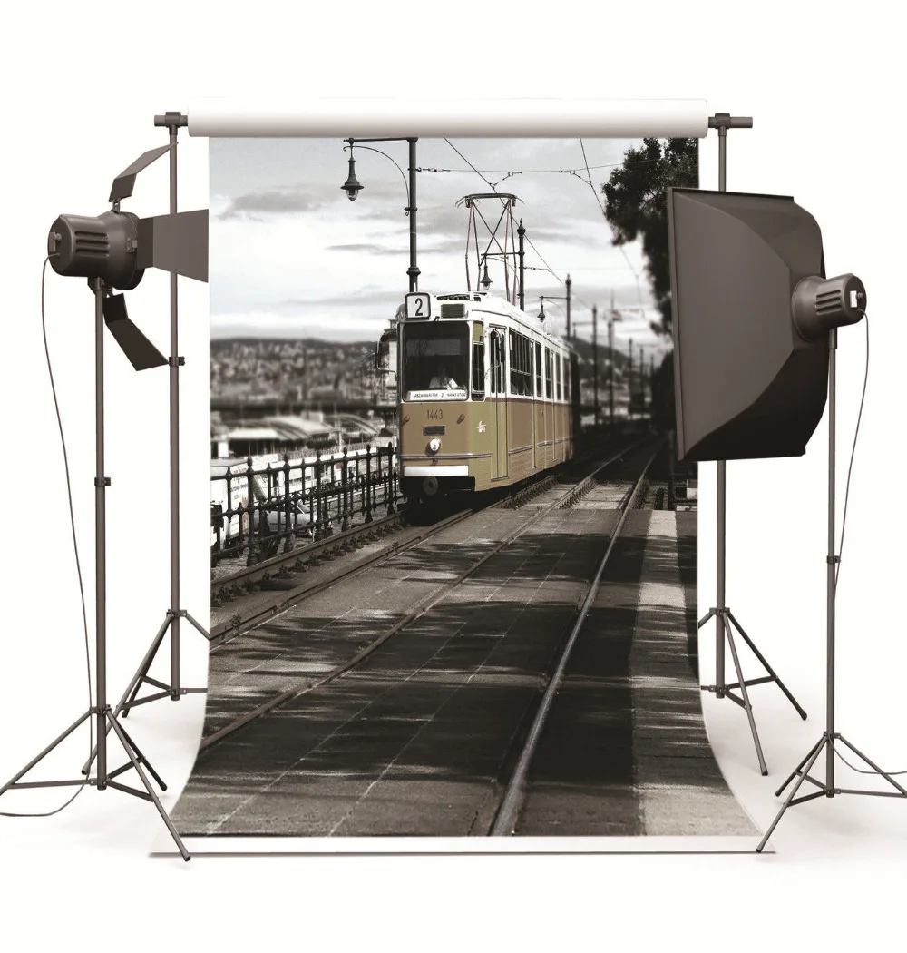 Customized Computer Printed Photography Background Outdoor Street ...