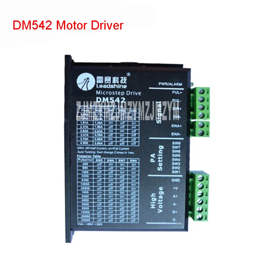 DM542 Step Driver New DSP Digital 57 Stepper Motor Driver Kit 24 50VDC ...
