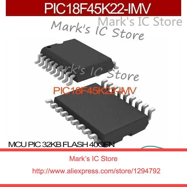 Pic18f45k22 imv MCU PIC 32KB FLASH 40QFN PIC18F45K22 18F45K PIC18F45K 18F45K2 PIC18F45 18F45K22 ...