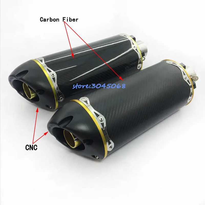36 51mm Universal Modified Motorcycle Cnc Carbon Fiber Modified Motor