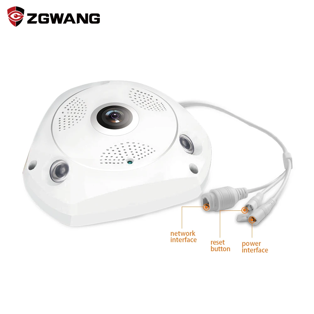 360 Degree Panorama CCTV Camera Wifi 960p HD Wireless VR IP Camera ...
