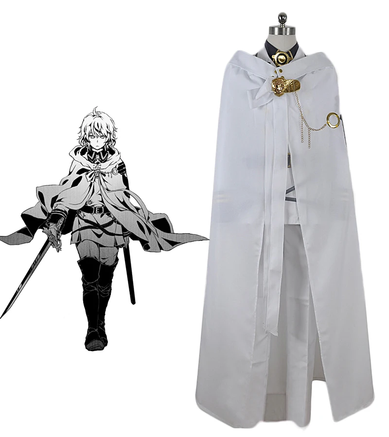 Seraph Of The End Mikaela Hyakuya Vampire Cosplay Costume - AllCosplay.com