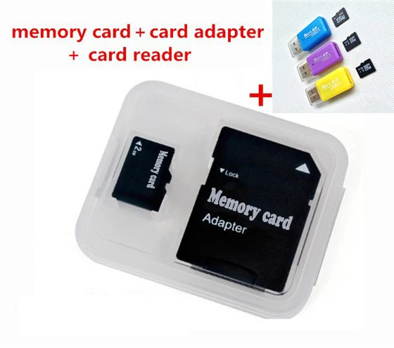Real capacity TF Card/ micro tf card Black / card reader 4GB 64GB card ...