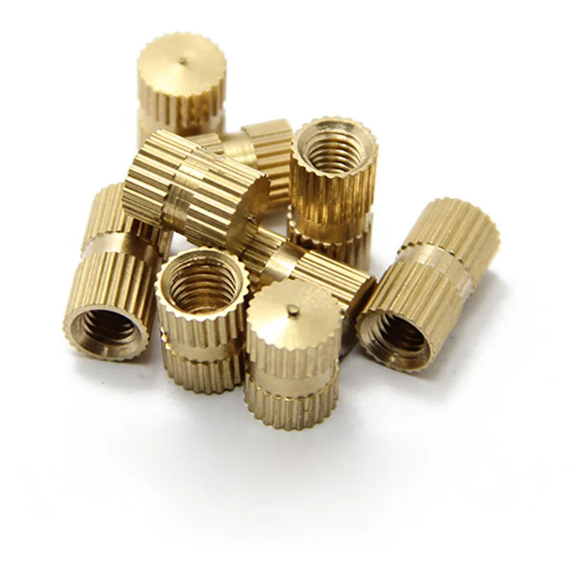 30Pcs M6 B Type Blind Hold Injection Molded Copper Threaded Insert ...