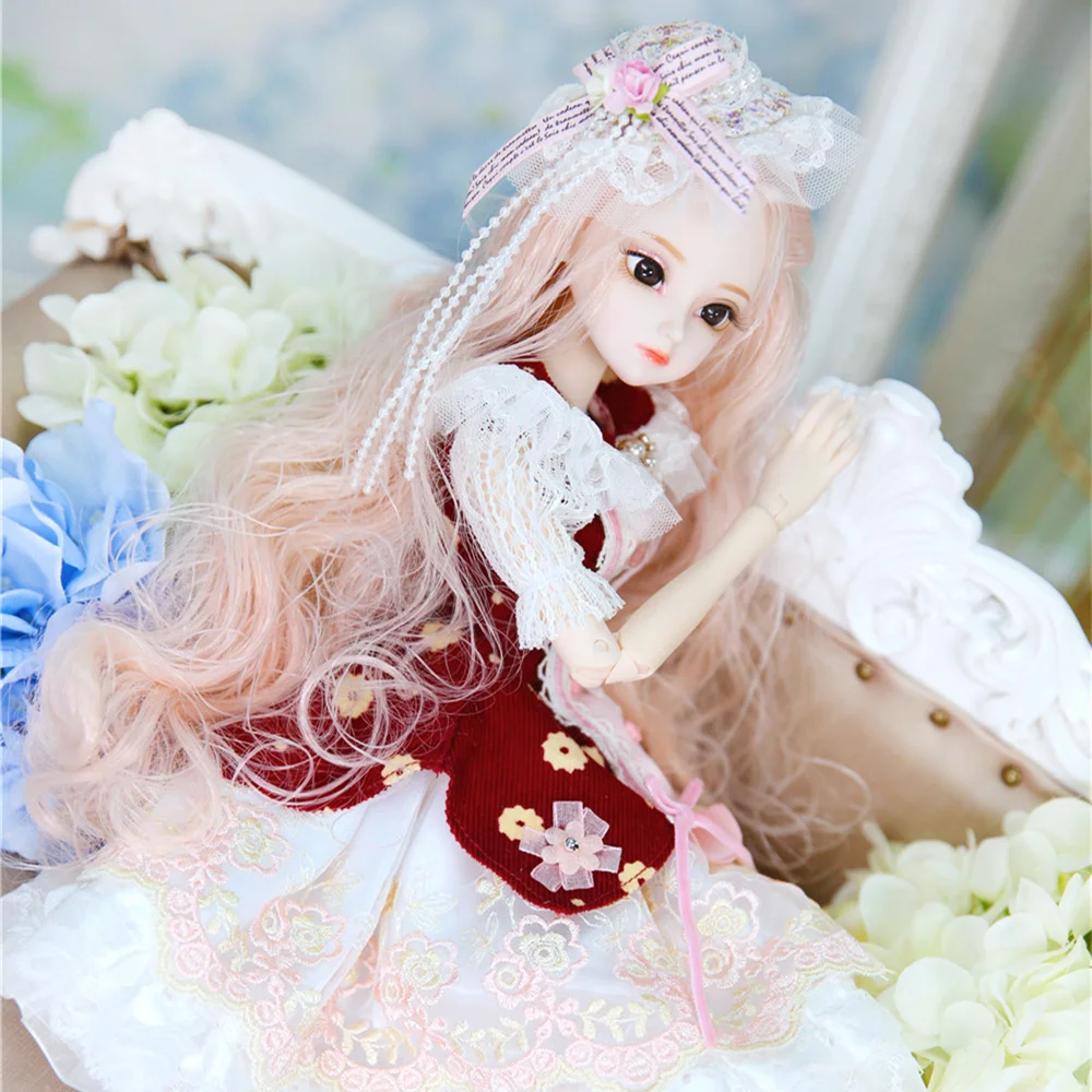 DBS-doll-1-4-BJD-Dairy-Queen-name-by-Rumia-pale-pink-hair-mechanical ...