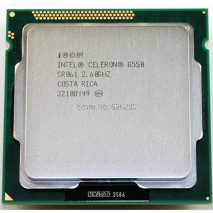 Celeron G550 Desktop CPU 2.6GHz L3 2MB/5.0GT/s processor LGA 1155 ...