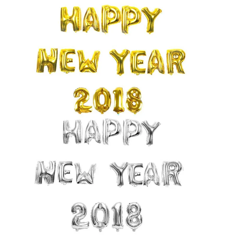 16pcs Party decoration Number Alphabet Letter foil baloons 16inch ...