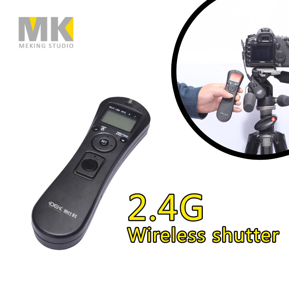 DBK WX 3103 2.4G wireless timer remote control shutter release receiver for Sony a100 a200 a300 ...