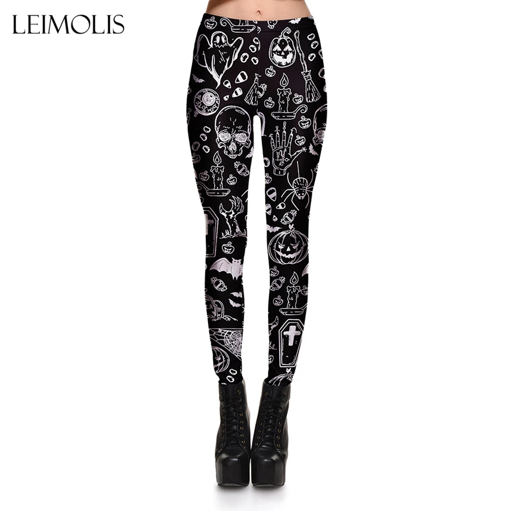 Buy Leimolis 3d Printed Black Skull Ghost Bat Harajuku