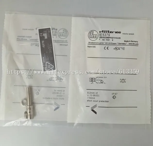 Ie5379 Ie5090 Ie5312 Ie5288 Ifm Inductive Sensor Proximity Switch New ...