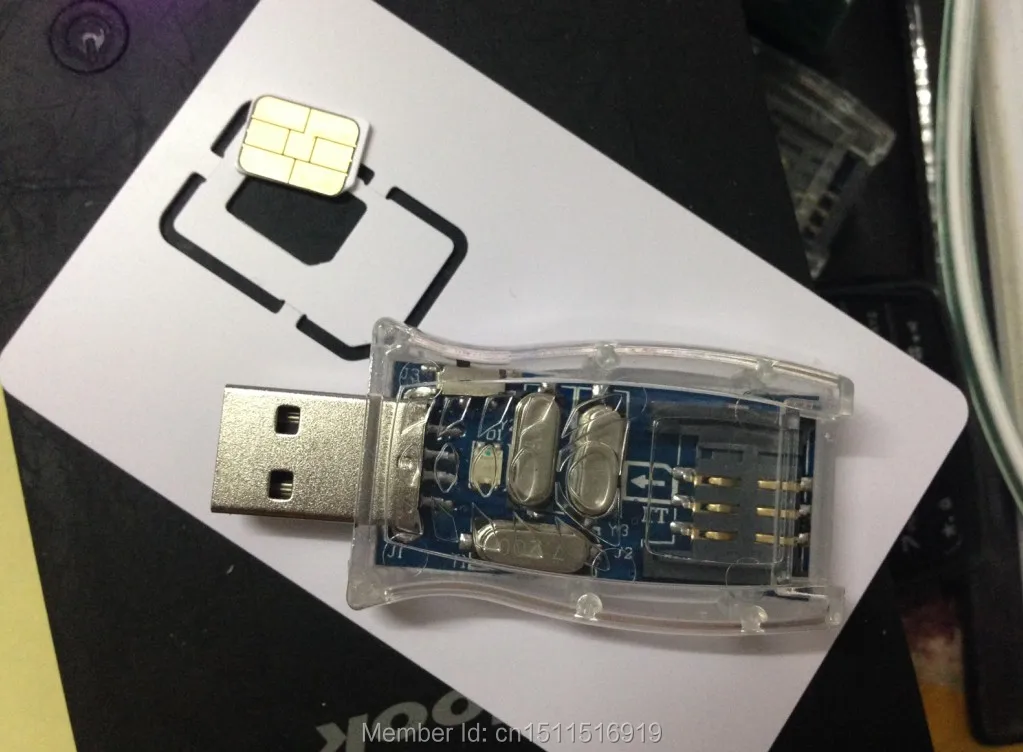 Free Shipping Super 8 in 1 Nano sim mobile phone SIM card reader ...