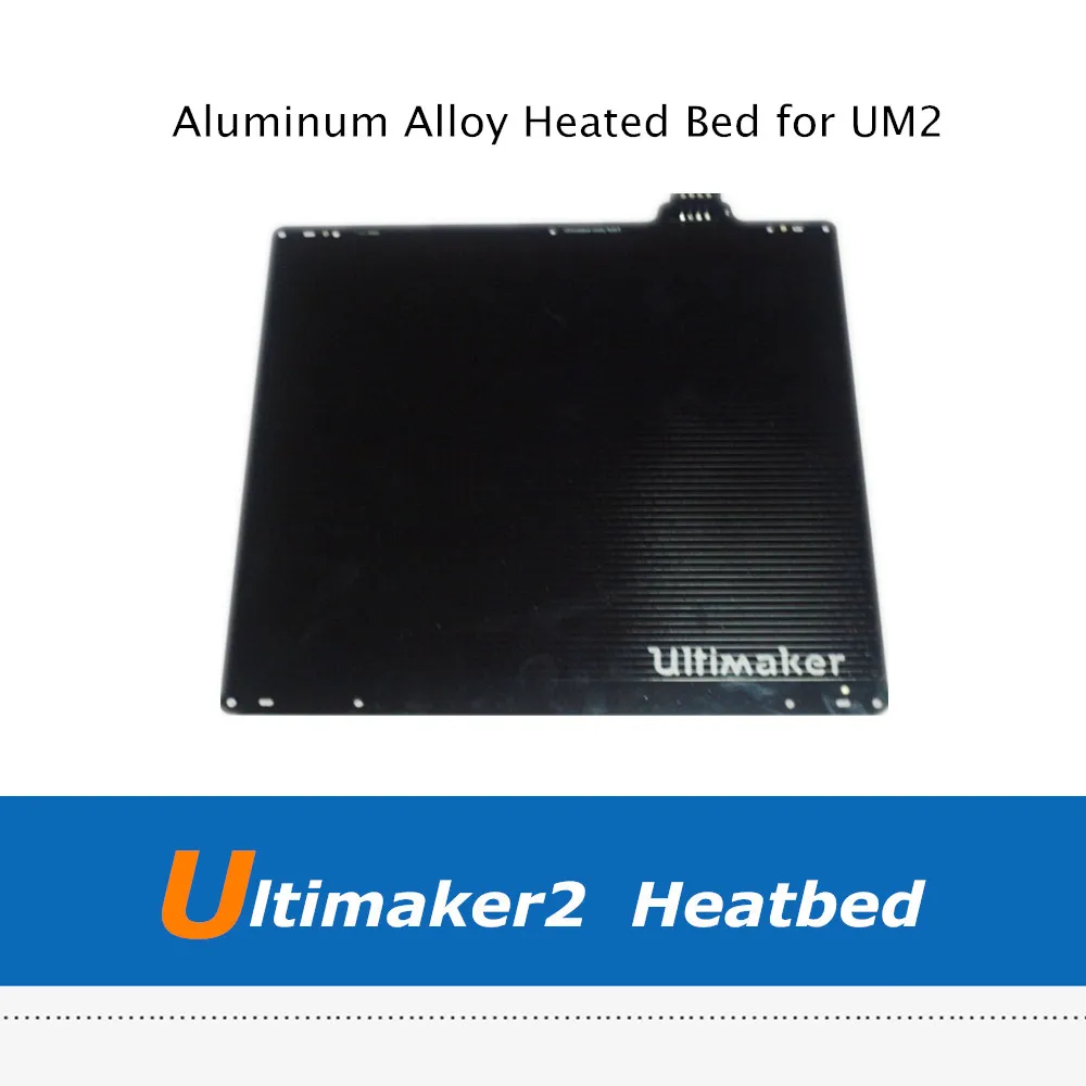 3D Printer Accessories Ultimaker 2 Original Aluminum Alloy Hotbed 24V ...