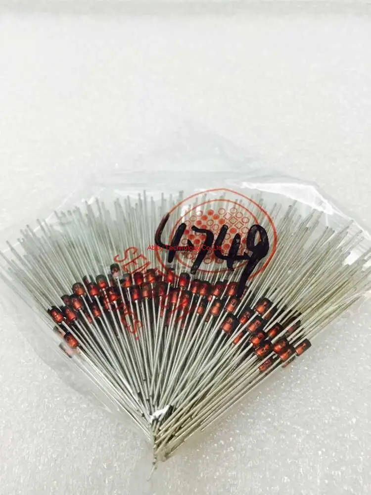 250PCS 1W 24V 1N4749A DO 41 IN4749 IN4749A Zener diode|diode|diode ...