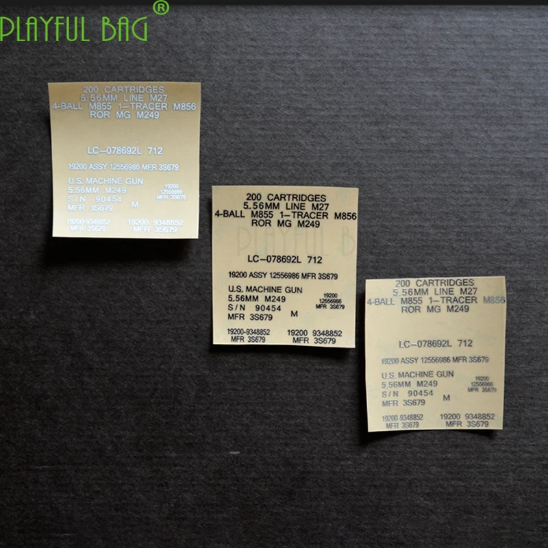 Outdoor-CS-m249-gel-ball-gun-metal-waterproof-DIY-sticker-m249-electric ...